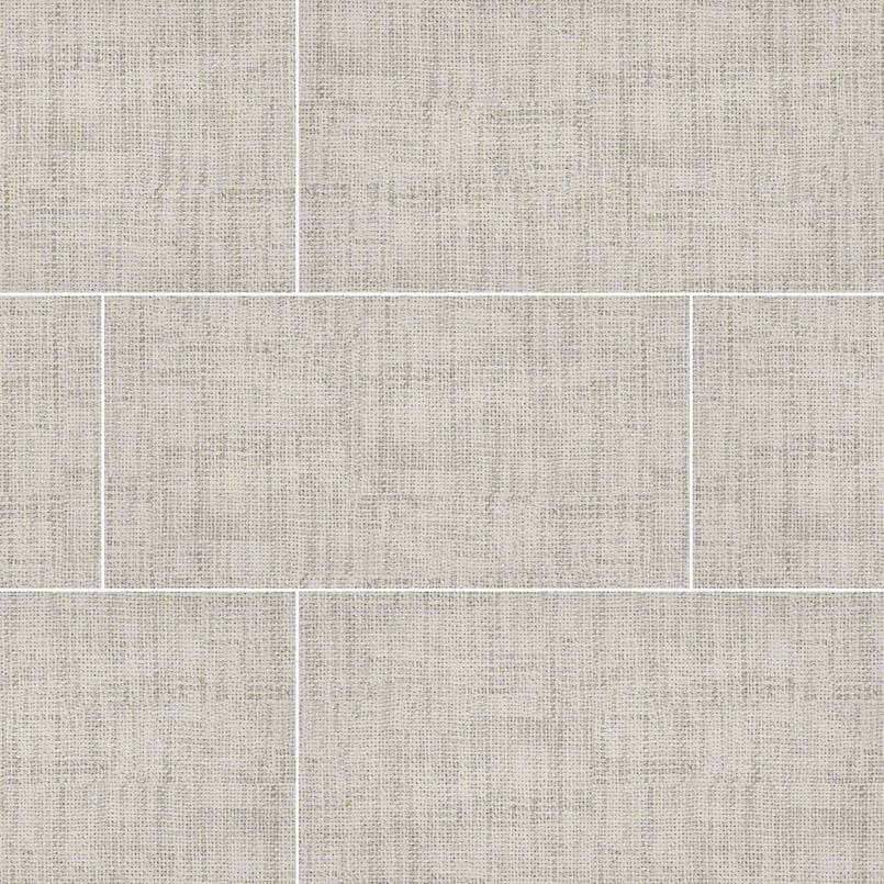 TEKTILE CROSSHATCH IVORY 12X24 MATTE – Sophisticated Stone