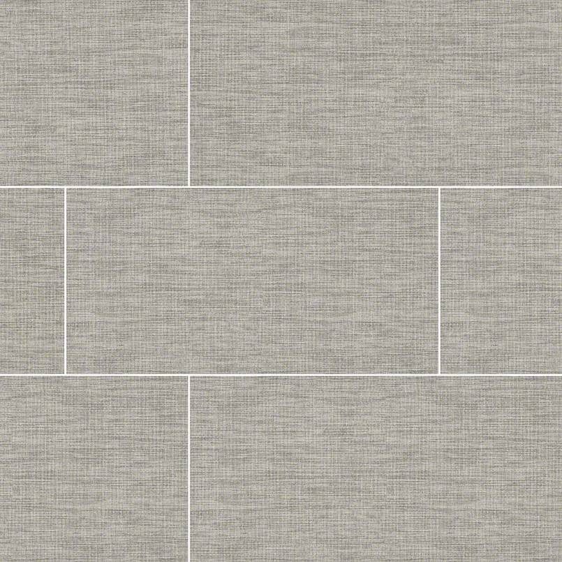 TEKTILE LINEART GRAY 12X24 MATTE – Sophisticated Stone