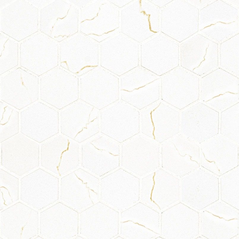 MIRAGGIO GOLD 2X2 HEXAGON – Sophisticated Stone