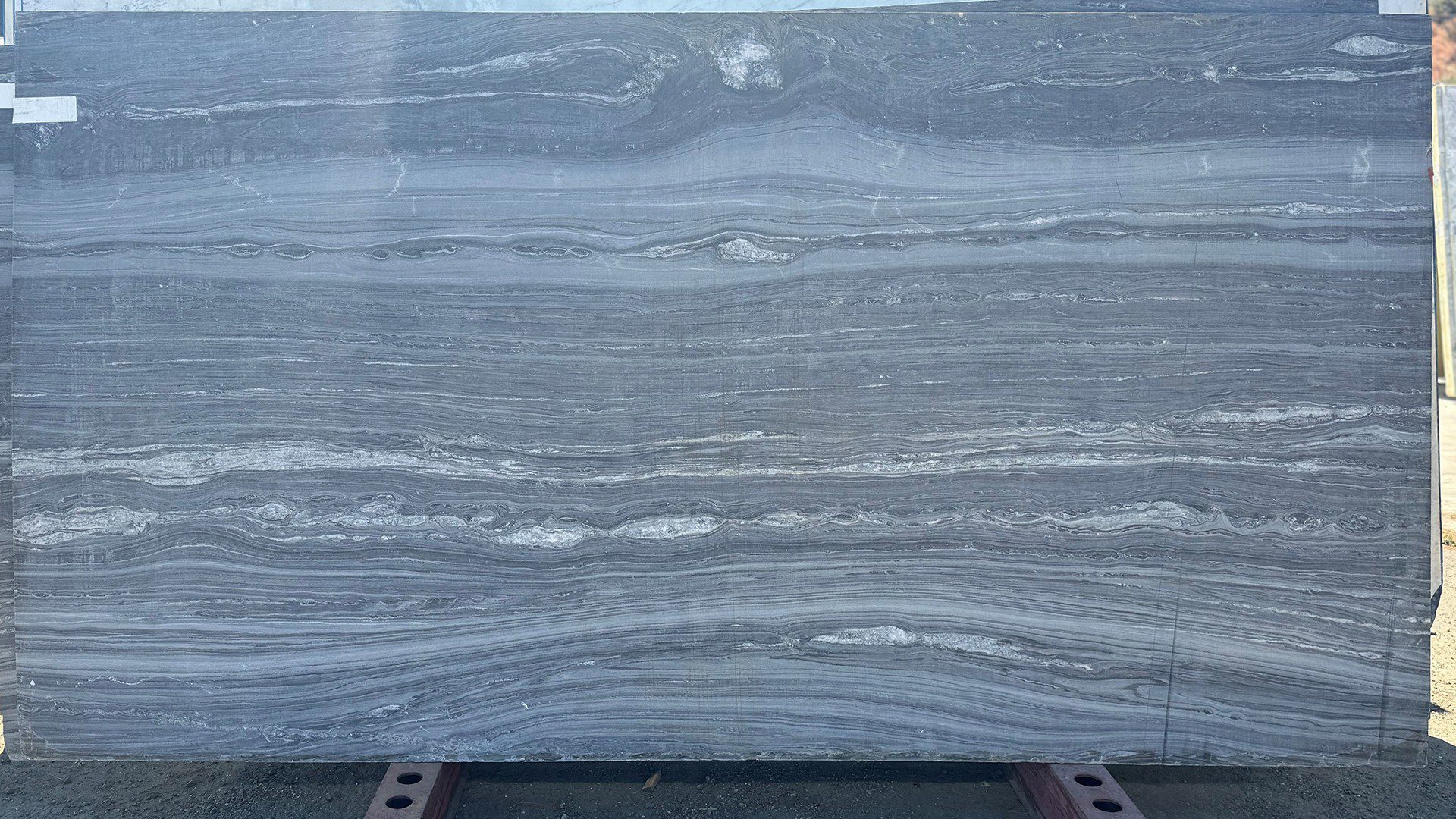 Palisandro Blue Leathered 2cm - Sophisticated Stone