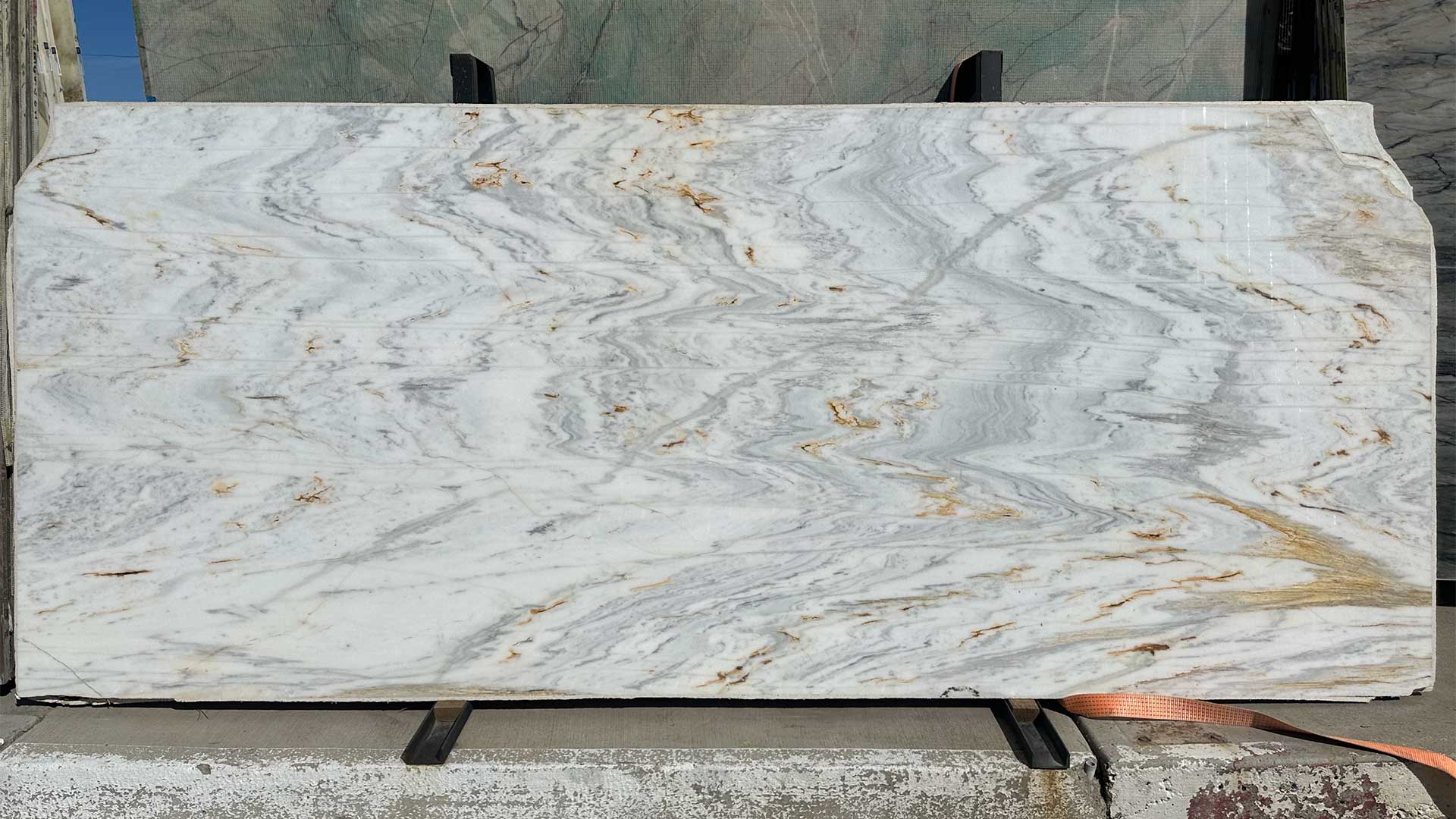 Calacatta Ice Gold Polished - Sophisticated Stone